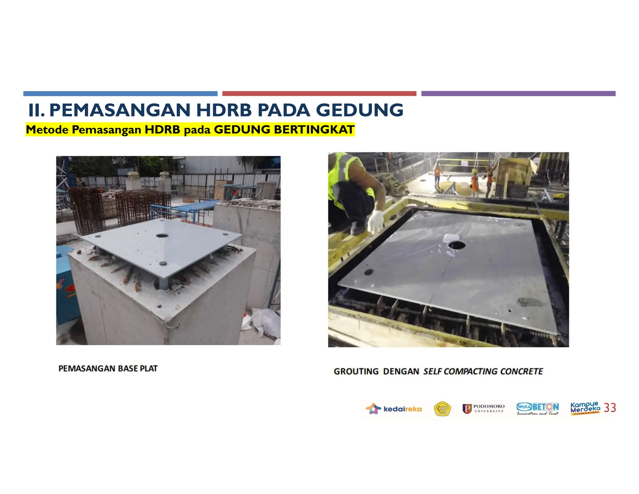 metode & pemasangan Base Isolator Jembatan dan Gedung.pdf