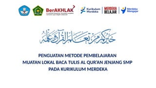 metode pembelajaran BTA Kurikulum Merdeka 2024.pptx