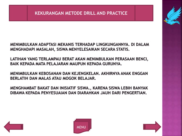 Metode pembelajaran drills and practice | PPTX