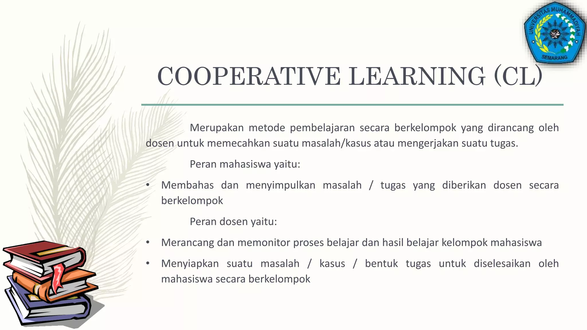 Metode pembelajaran SCL (Student Centered Learning) | PPTX