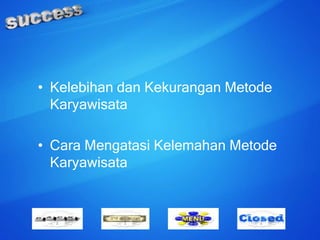 Metode pemberian tugas dan metode karyawisata | PPTX