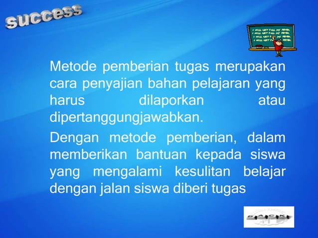 Metode pemberian tugas dan metode karyawisata | PPT
