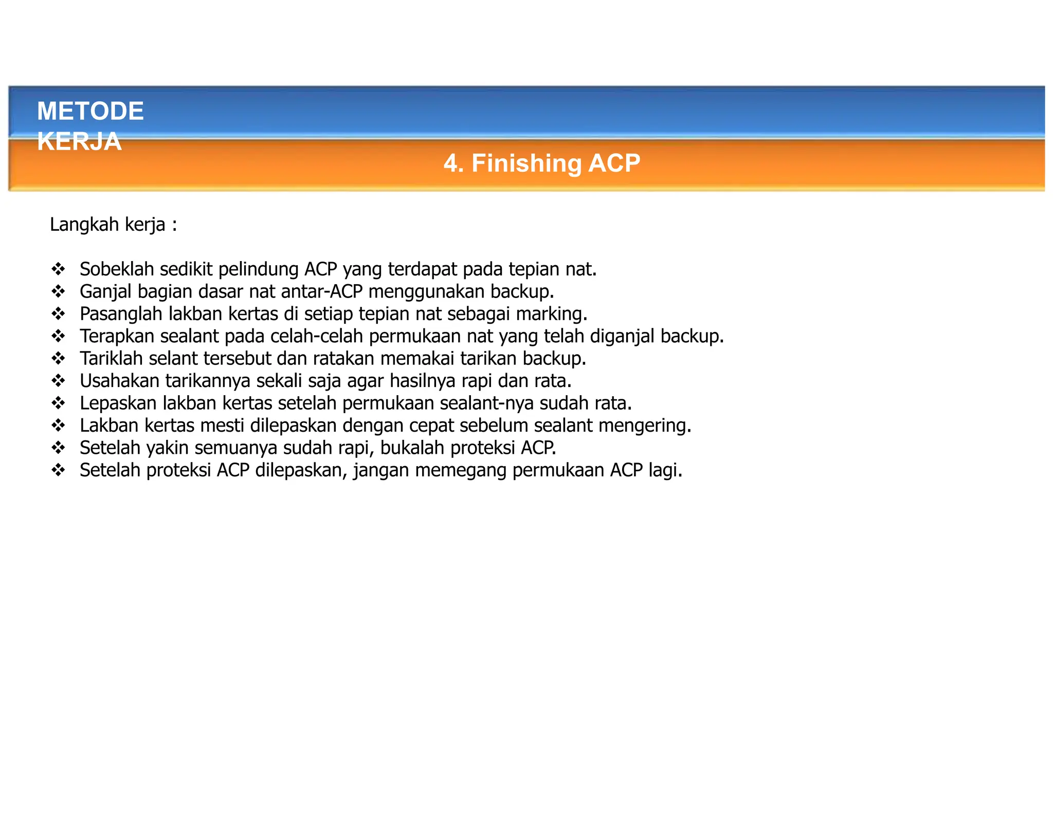 METODE PEMBUATAN RANGKA ACP.pptx