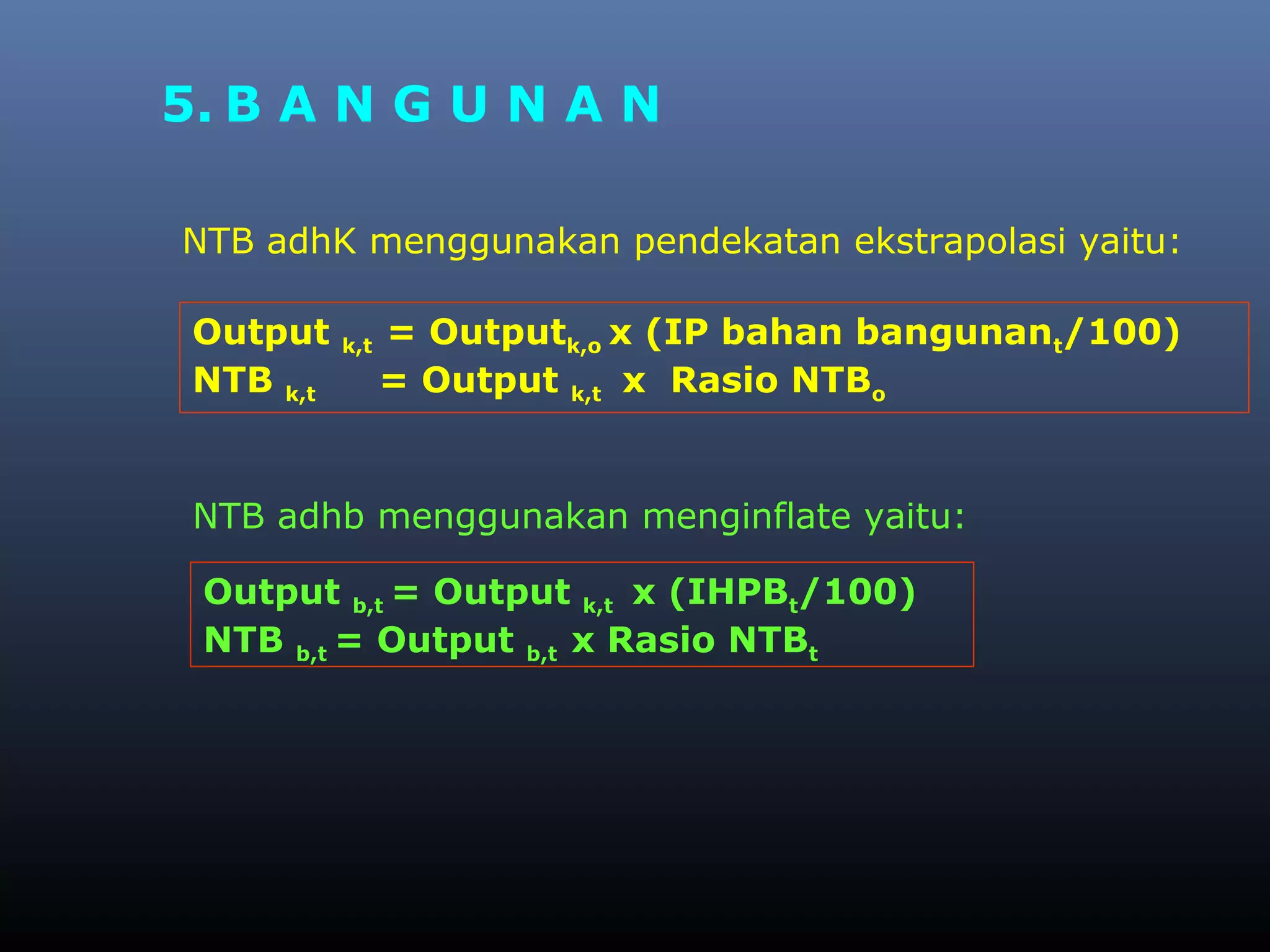Metode Perhitungan PDB | PPT