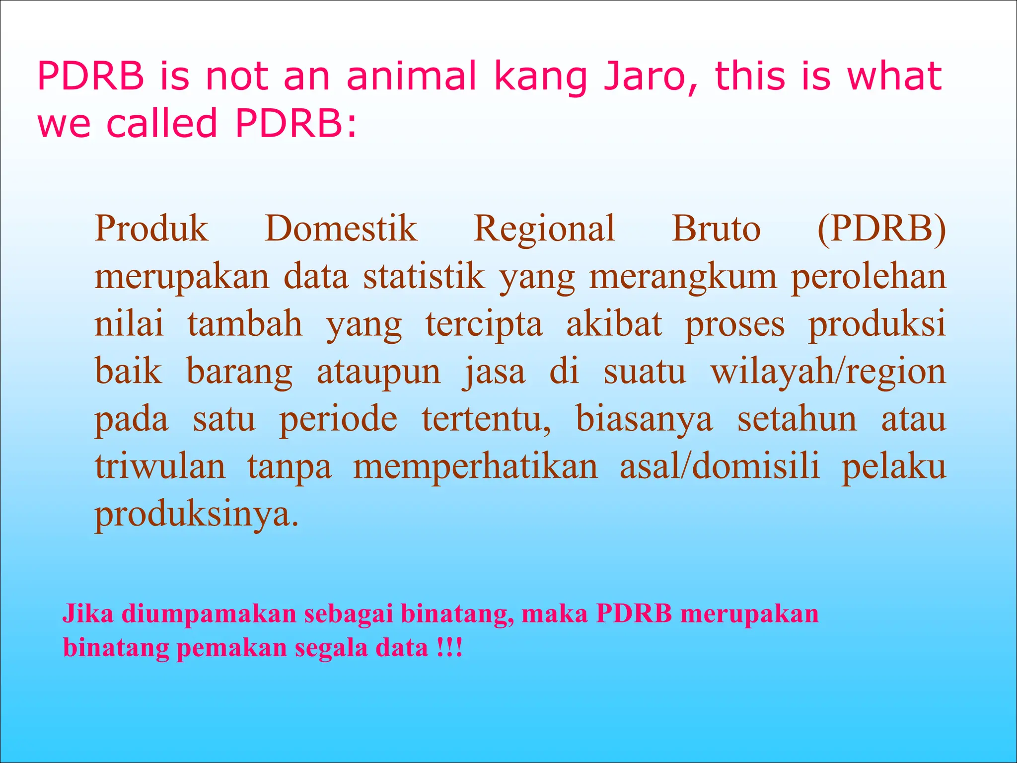 teori dan hitungan metode pendekatan PDRB.ppt