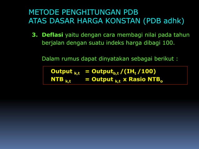 teori dan hitungan metode pendekatan PDRB.ppt