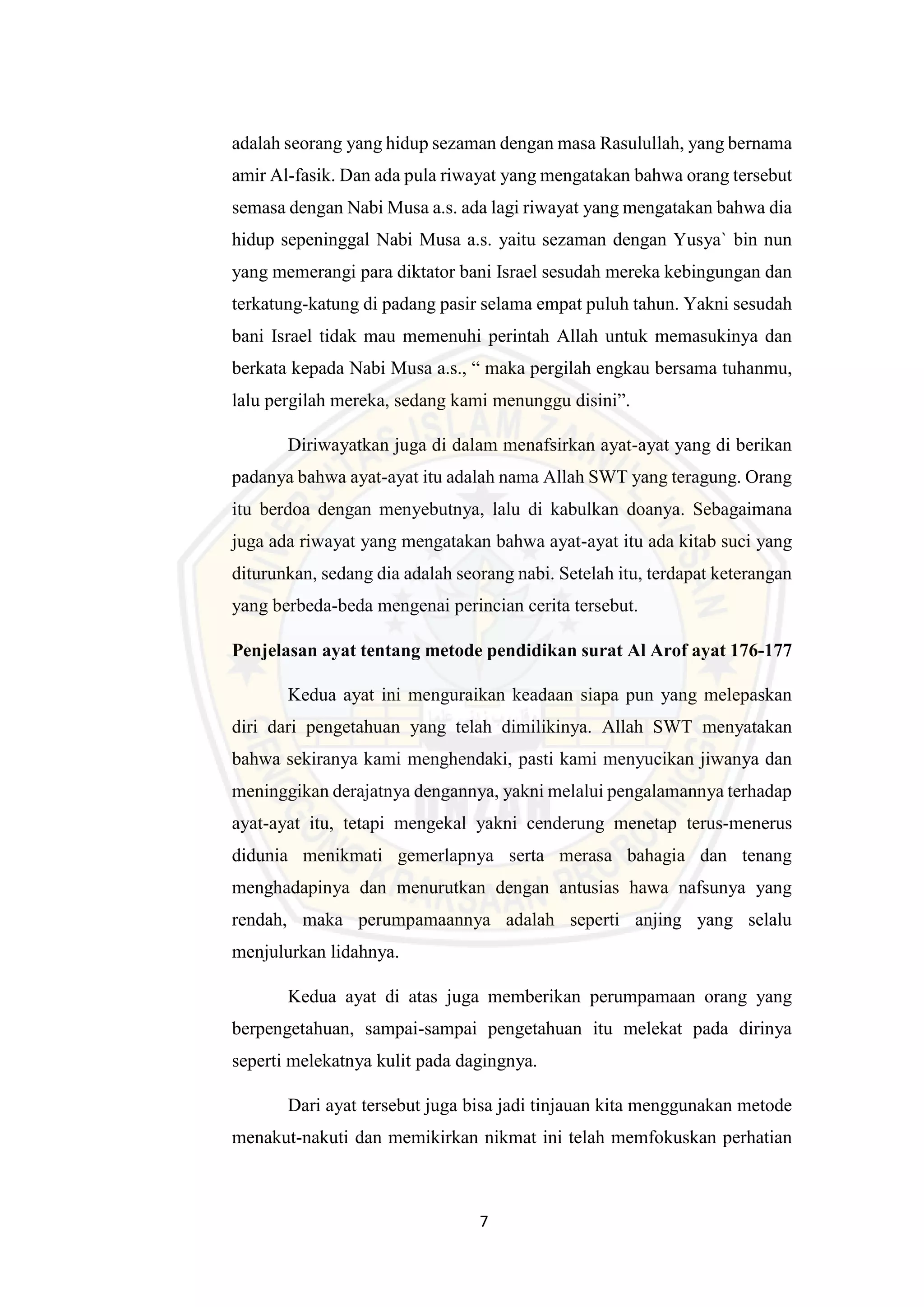 Metode Pendidikan dalam Perspektif Alquran Surat Al Maidah Ayat 67 dan Al A`Rof Ayat 176-177.pdf