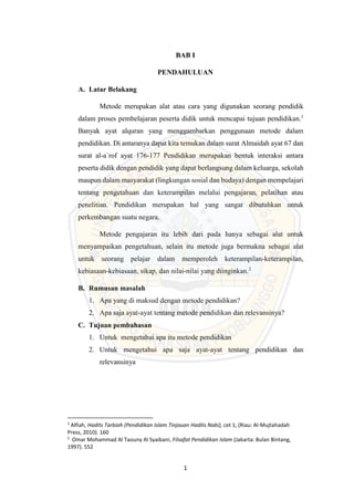 Metode Pendidikan dalam Perspektif Alquran Surat Al Maidah Ayat 67 dan Al A`Rof Ayat 176-177.pdf