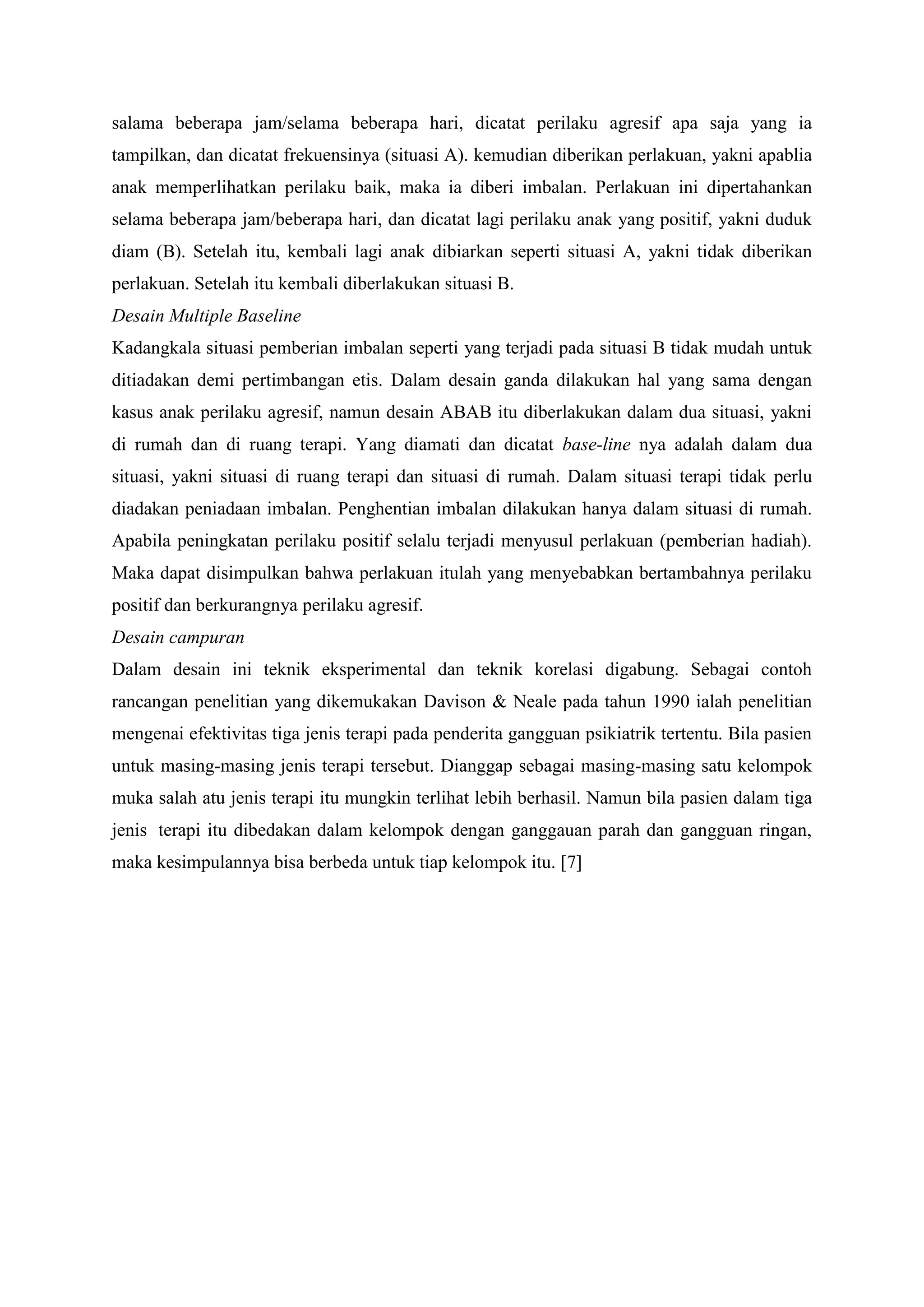 Metode penelitian dalam psikologi klinis | DOCX