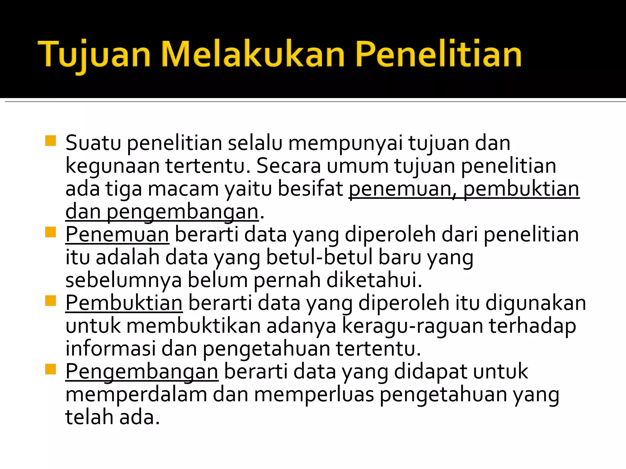 Metode penelitian dan desain penelitian | PPT