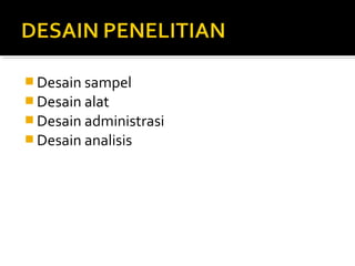 Metode penelitian dan desain penelitian | PPT