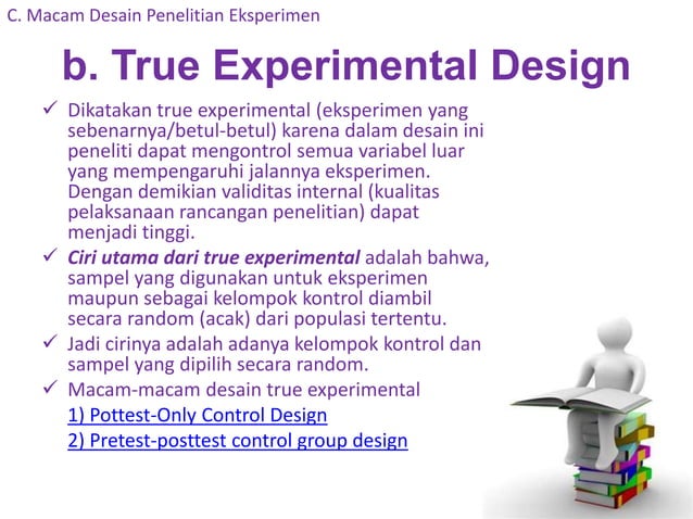 Metode penelitian eksperimental | PPTX