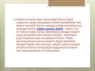Metode Penelitian Hukum Empiris.pptx