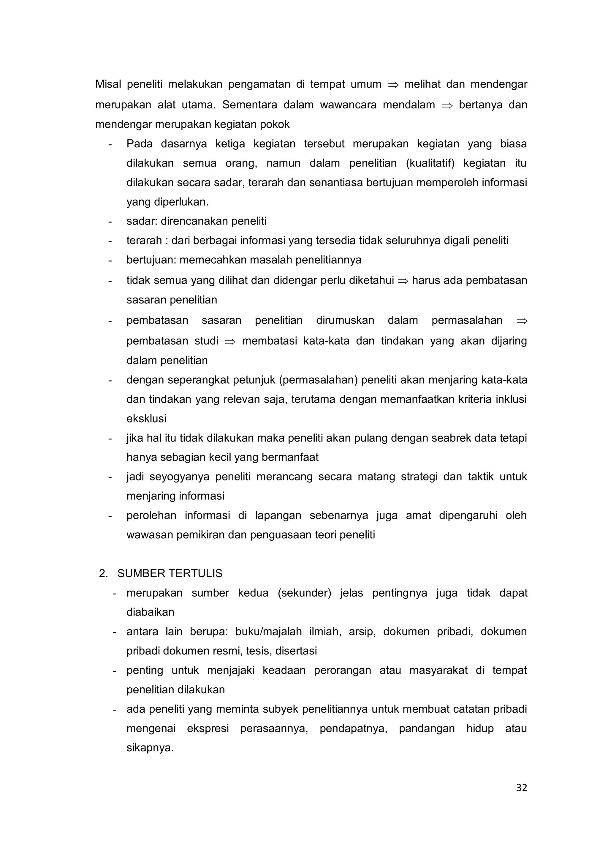 Metode penelitian kualitatif | PDF