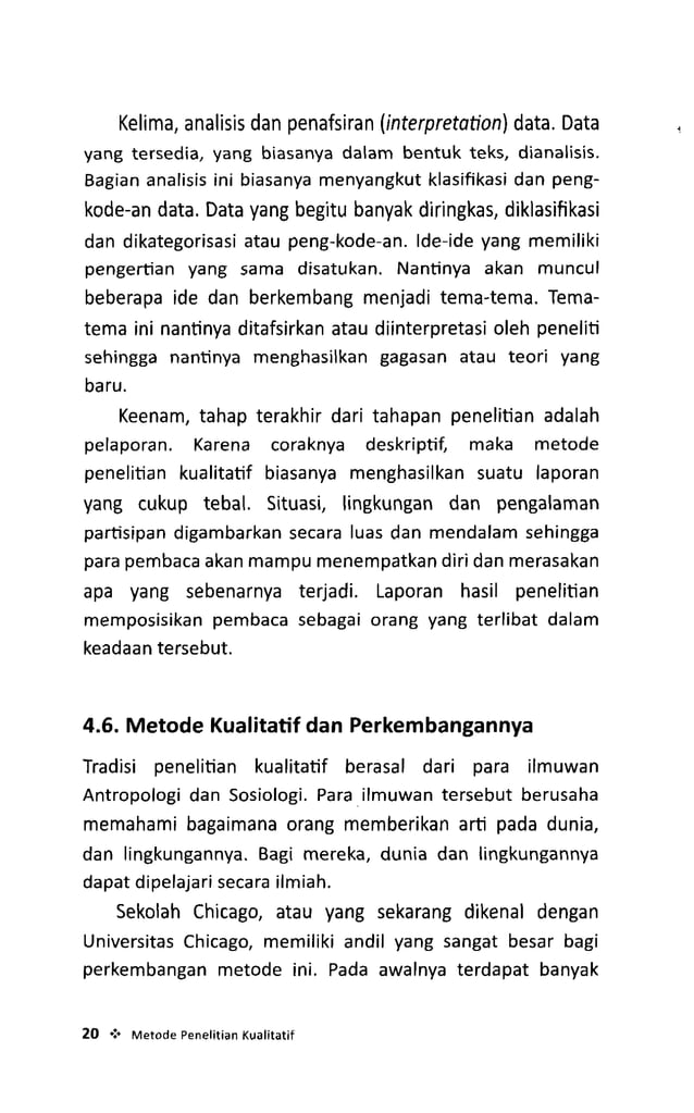 Metode penelitian kualitatif 2 | PDF