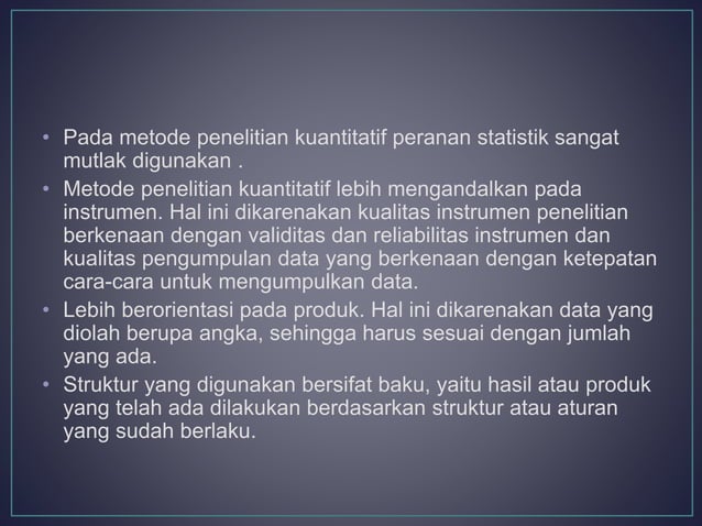 PPT Metode penelitian kuantitatif | PPTX