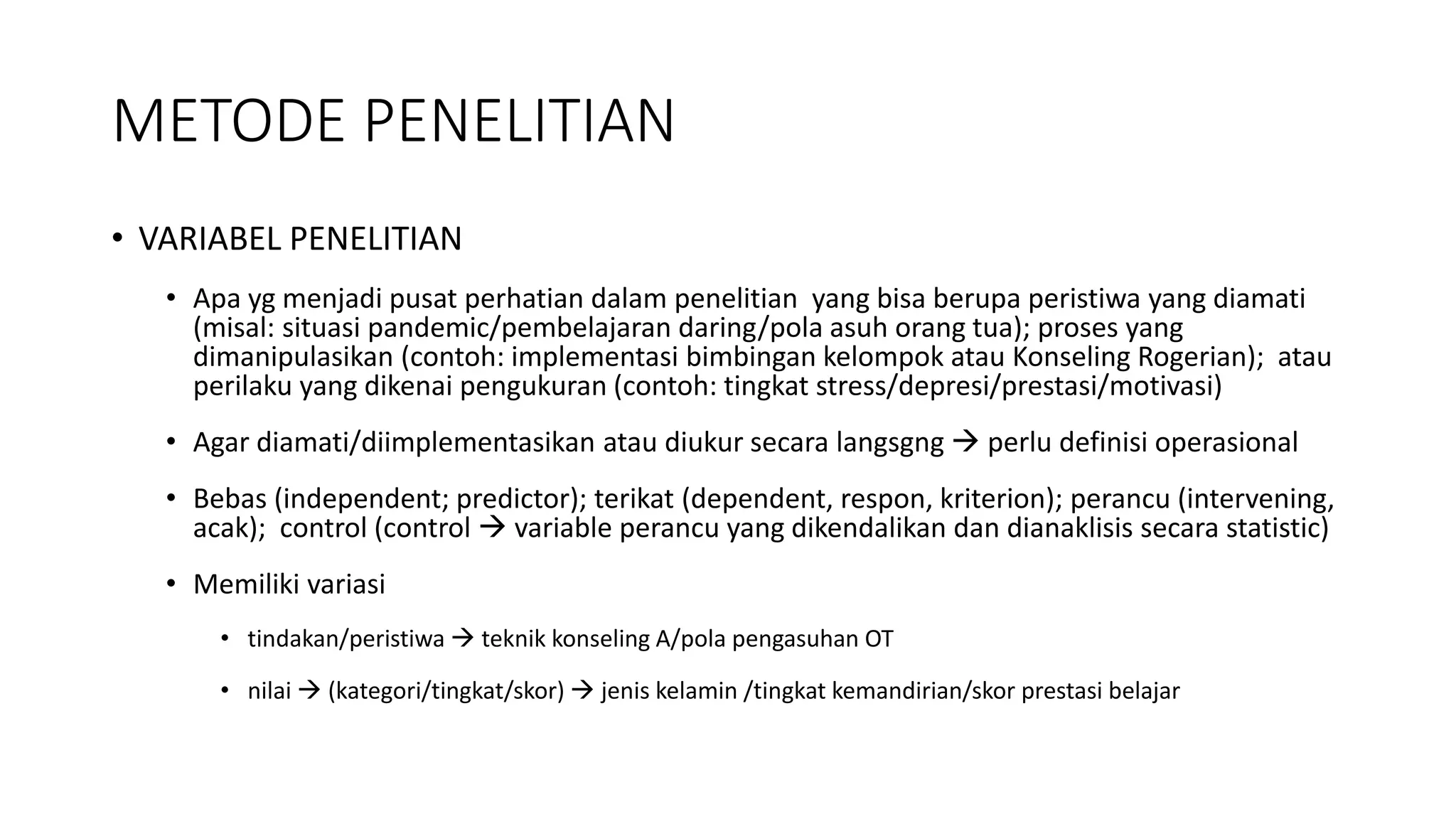 Metode penelitian (research method) | PPTX