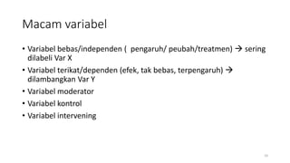 Metode penelitian (research method) | PPTX