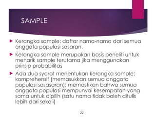 Metode Penelitian Survei suatu pendahuluan.ppt