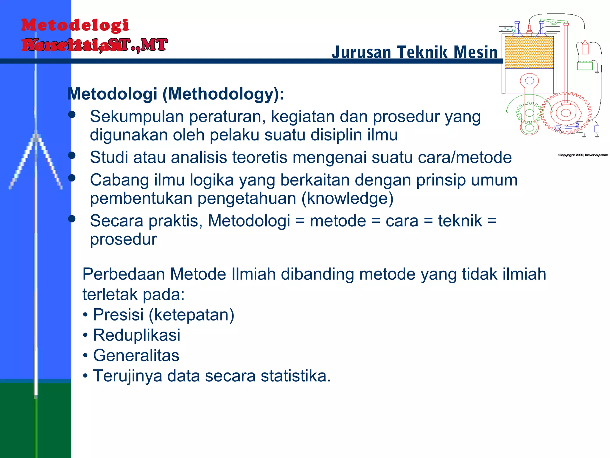 Metode peneltian kuliah kuliah 1 | PPT
