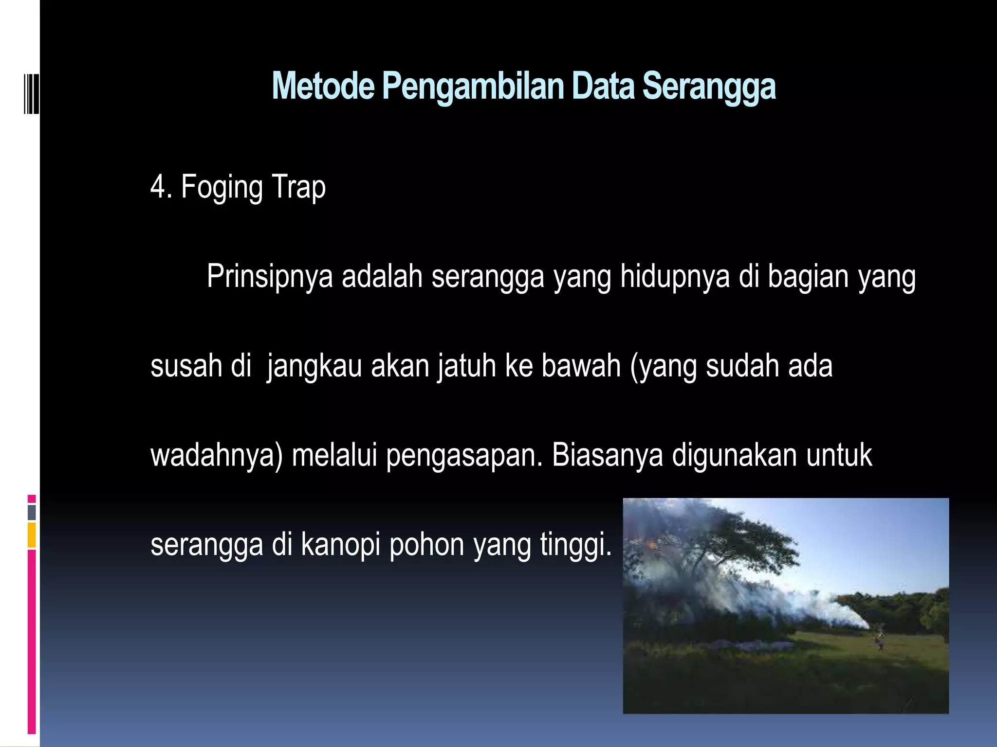 Metode pengambilan data serangga | PPTX