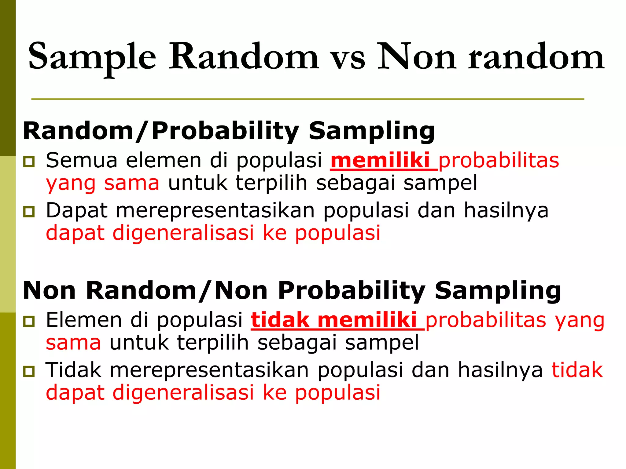 Metode pengambilan sampel.ppt