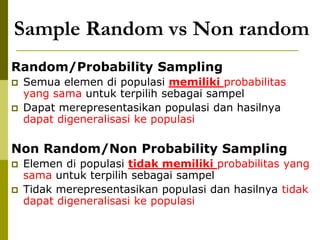 Metode pengambilan sampel.ppt
