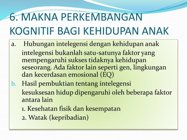 PETA KONSEP METODE PENGEMBANGAN KOGNITIF MODUL 1 | PPTX