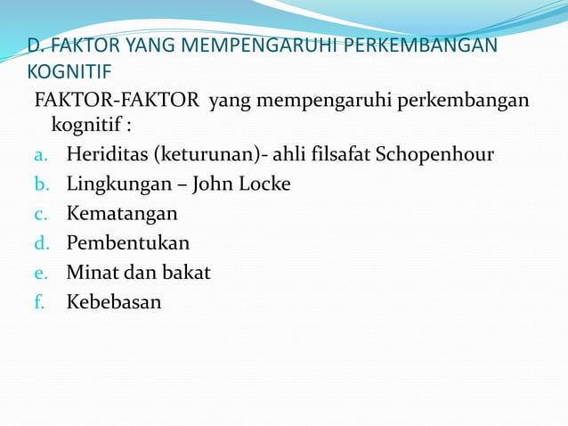 PETA KONSEP METODE PENGEMBANGAN KOGNITIF MODUL 1 | PPTX