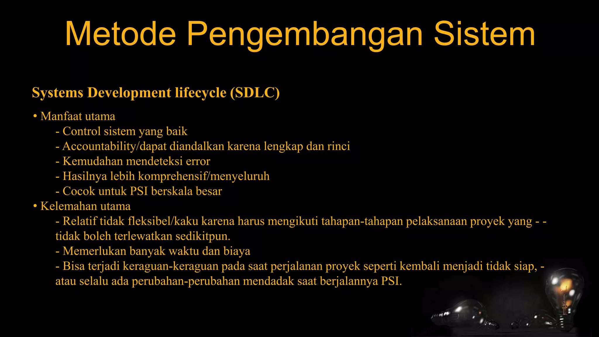 Information System Development | PPT