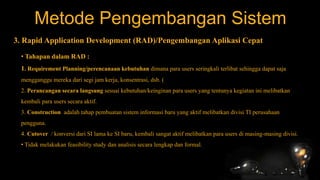 Information System Development | PPTX