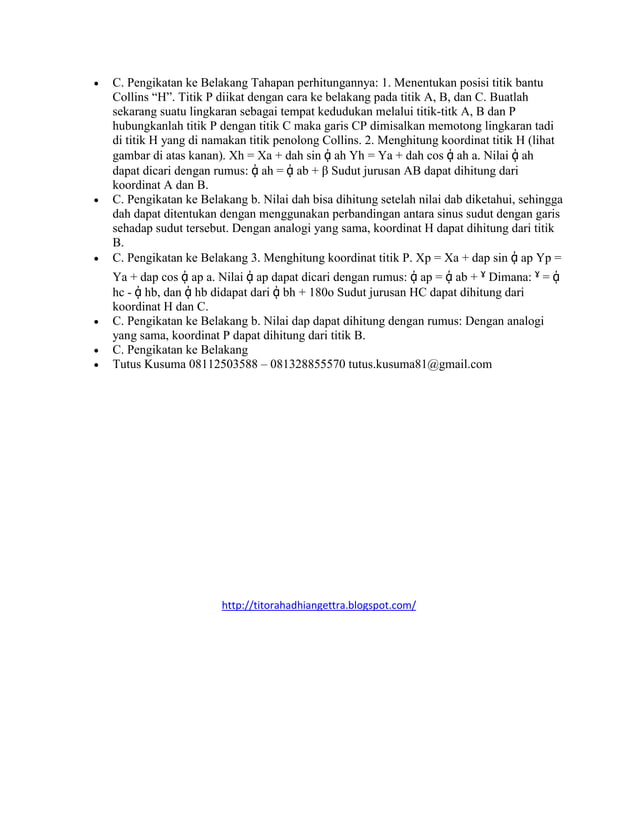 edu Metode pengikatan ke muka | PDF