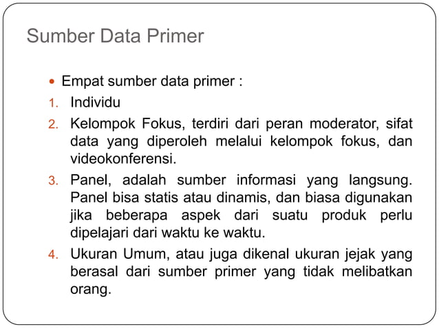 BAB 10 Metode pengumpulan data | PPTX