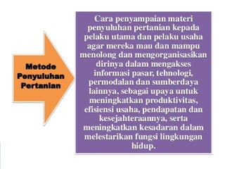 Metode penyuluhan | PPT