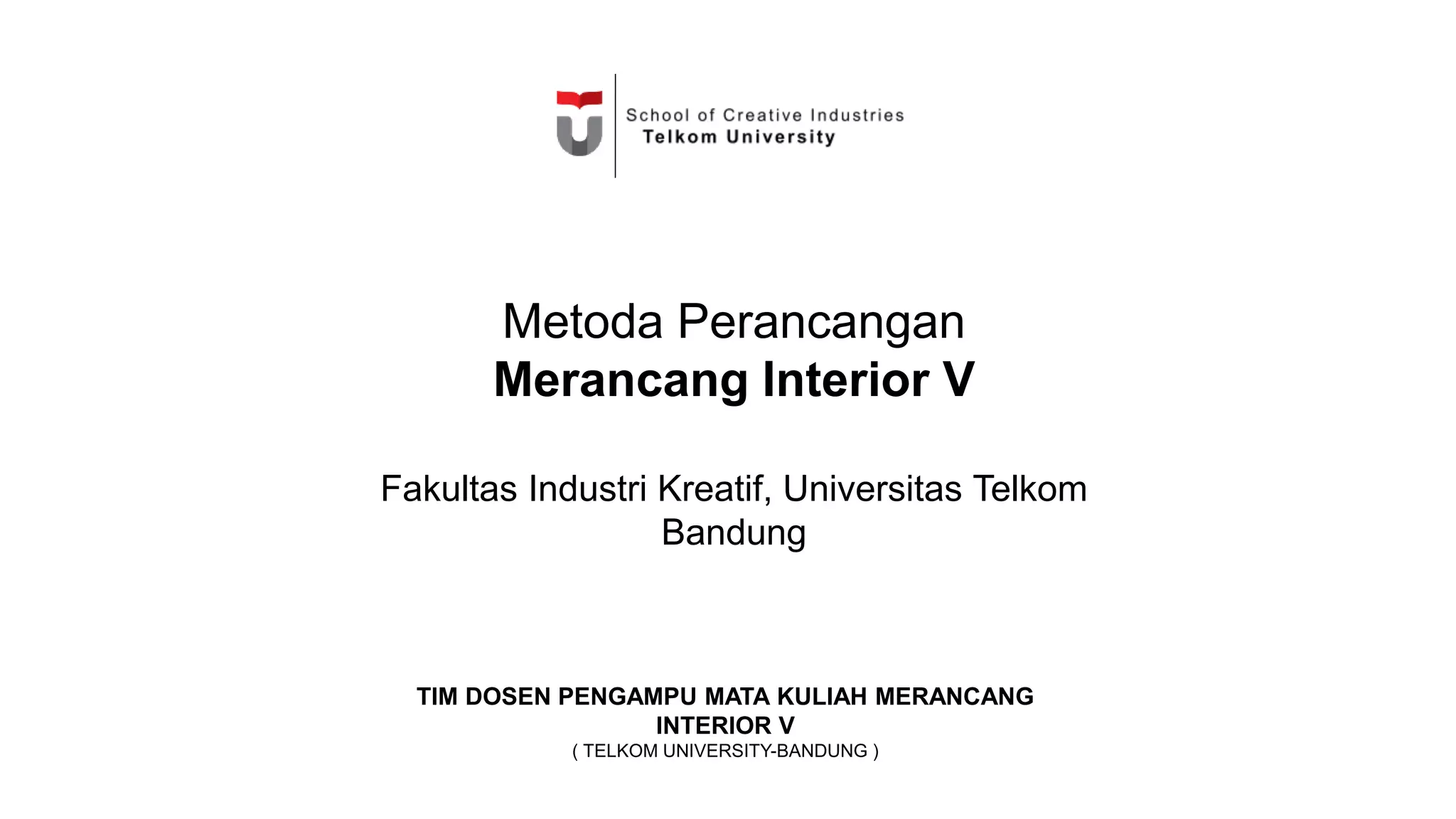 Metode Perancangan Interior | PPTX