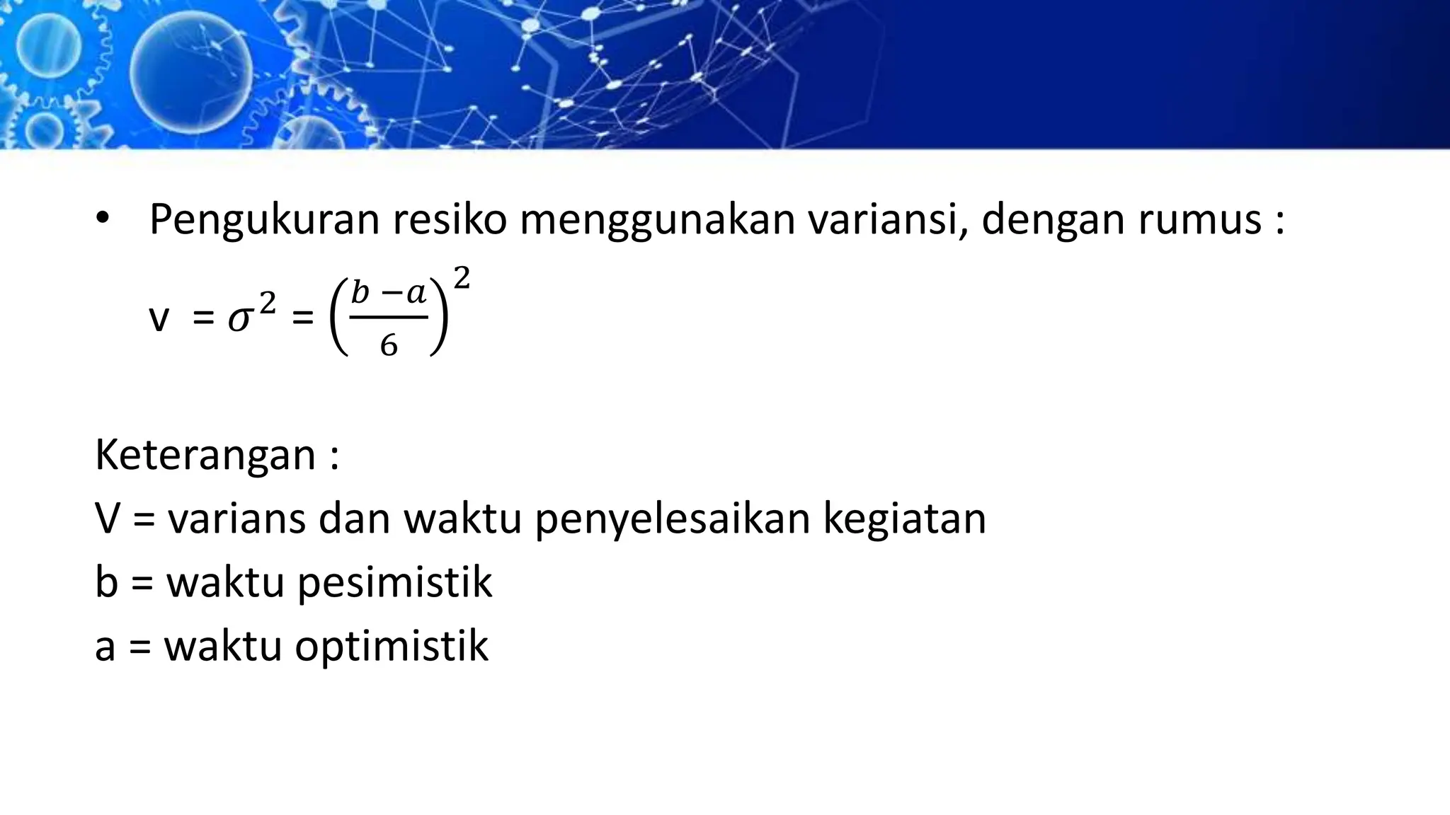 METODE PERT (PROGRAM EVALUATION DAN REVIEW TECHNIQUE).pptx