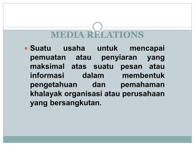 Strategi, Metode dan Media Public Relation | PPTX