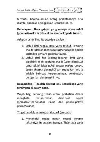 Metode Praktis Dalam Menuntut Ilmu.pdf