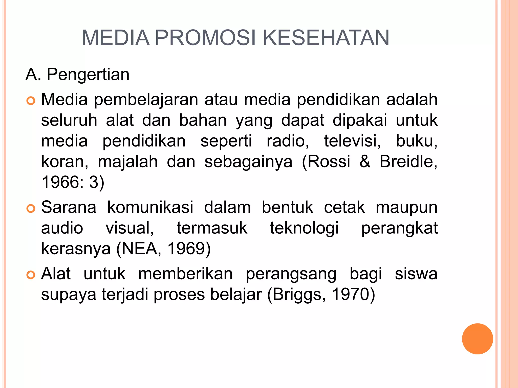Metode promosi kesehatan | PPTX