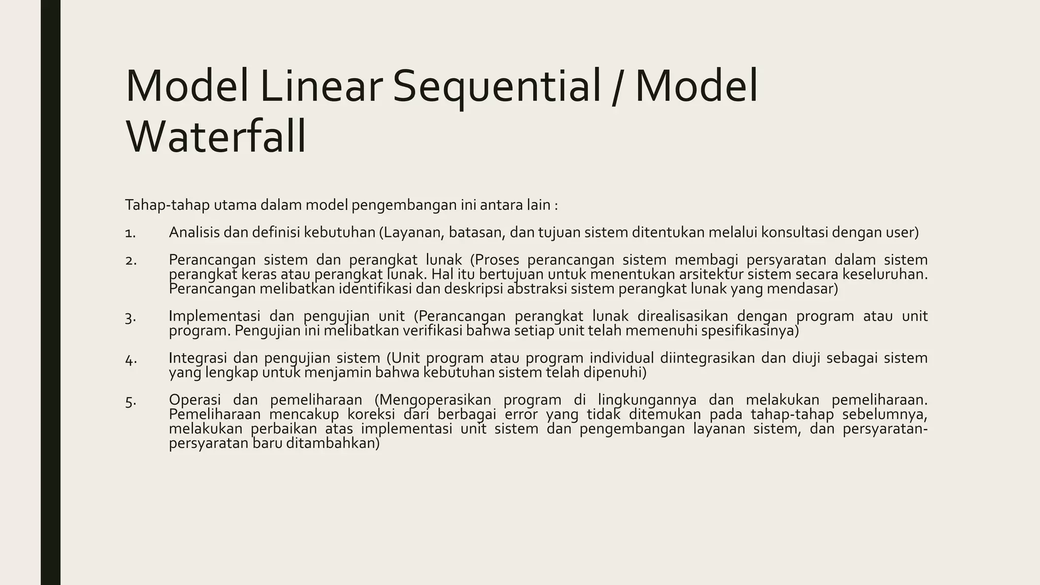 Metode proses pengembangan perangkat lunak | PPTX
