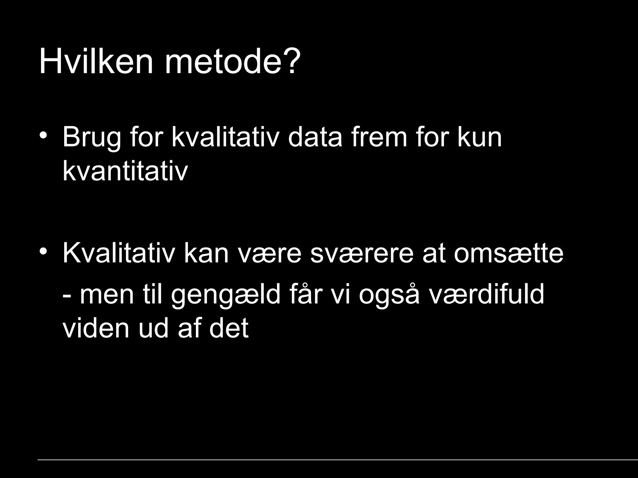 Metoder til brugerdrevet innovation | PPT