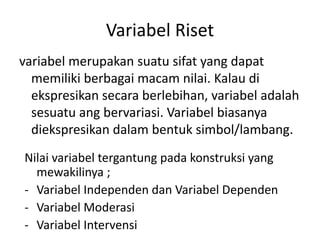 Metode Riset Akuntansi Keperilkuan | PPTX