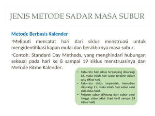 Metode Sadar Masa Subur by Cahaya Indah.ppt