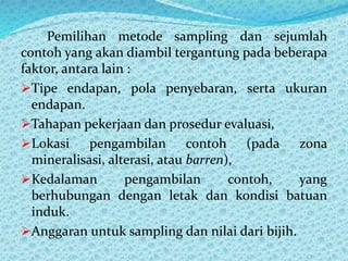 Metode_Sampling bahan galian mineral.pptx
