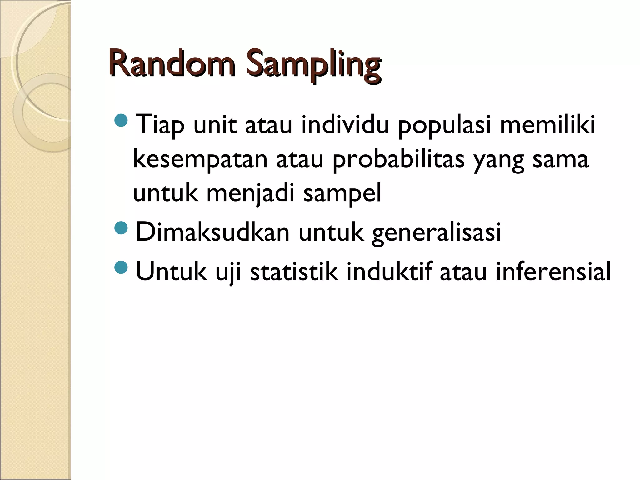 Metode sampling kimia farmasi | PPT
