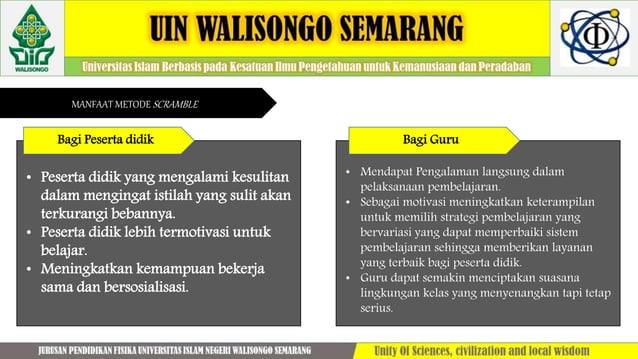 Metode scramble | PPT