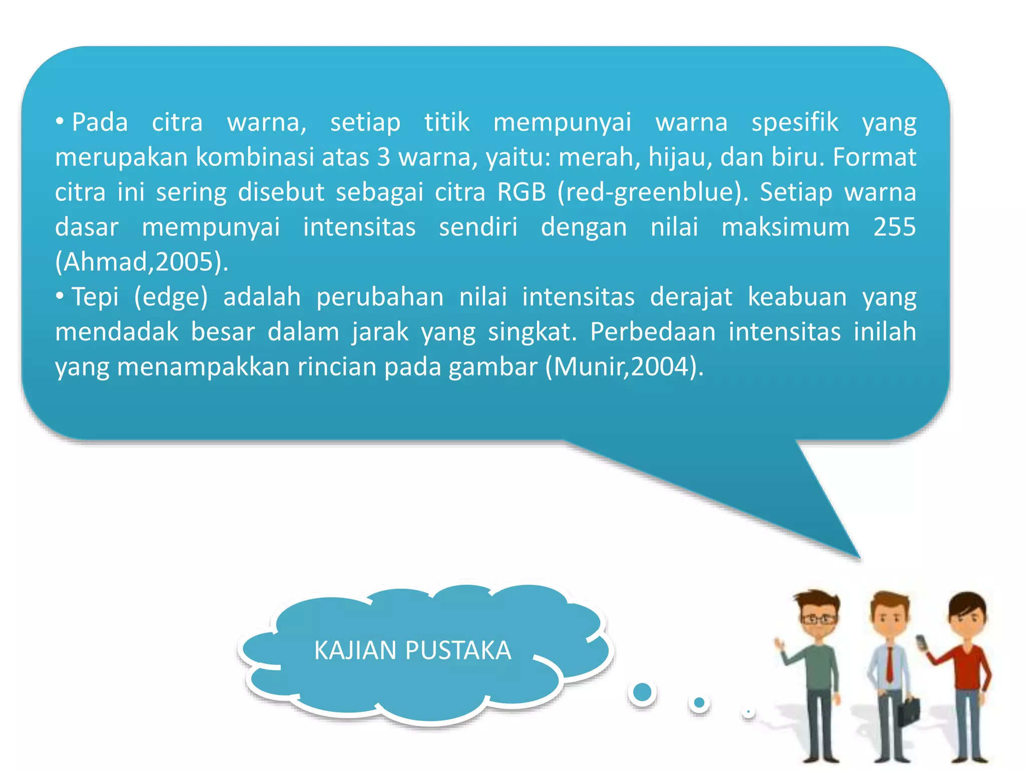 METODE SEGMENTASI UNTUK ANALISIS CITRA DIGITAL HEAD CT-SCAN | PPTX