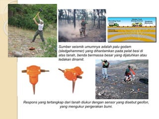 METODE SEISMIK REFRAKSI dalam kuliah metode geofisika | PPTX