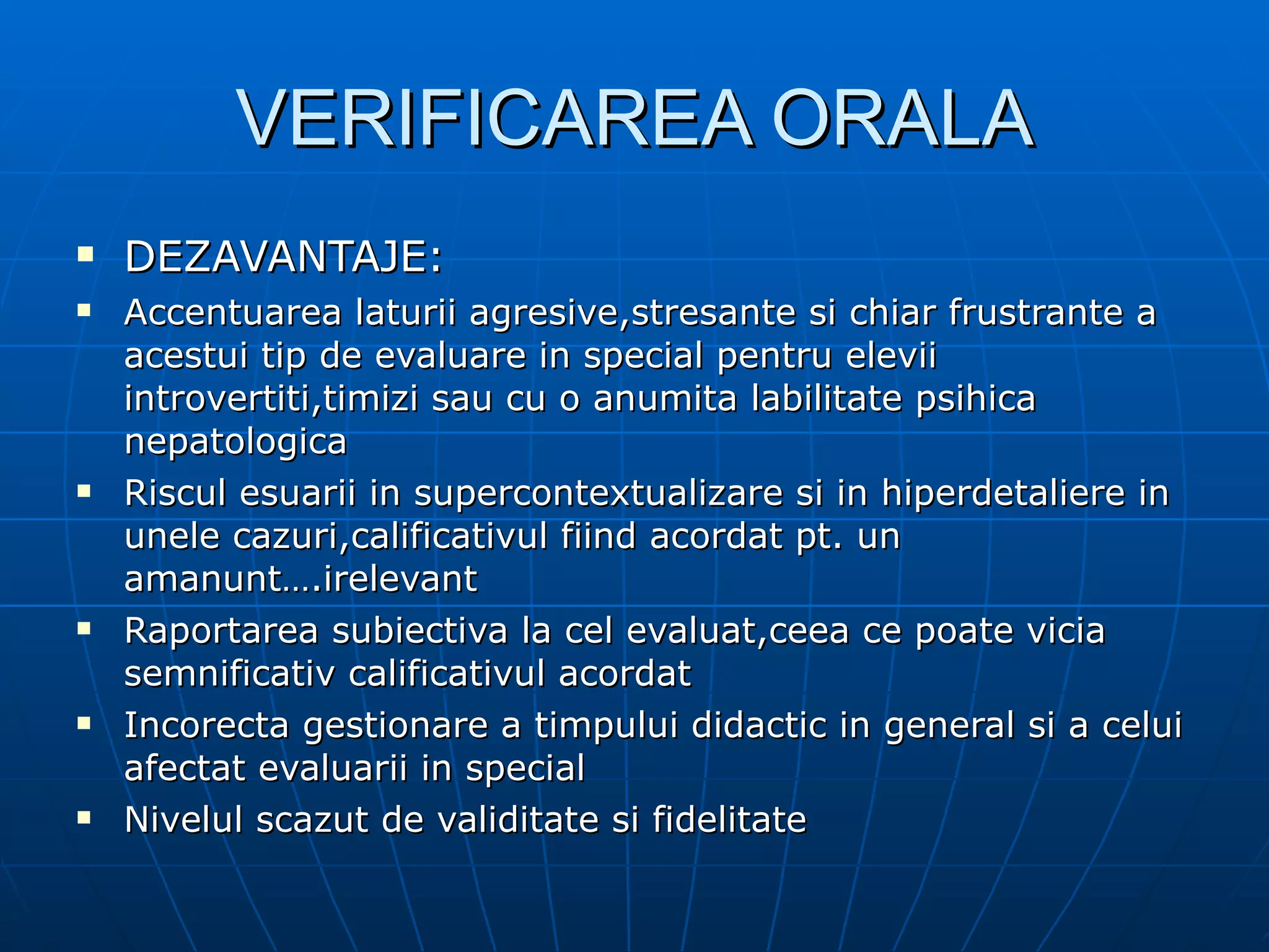 Metode si instrumente de evaluare | PPT