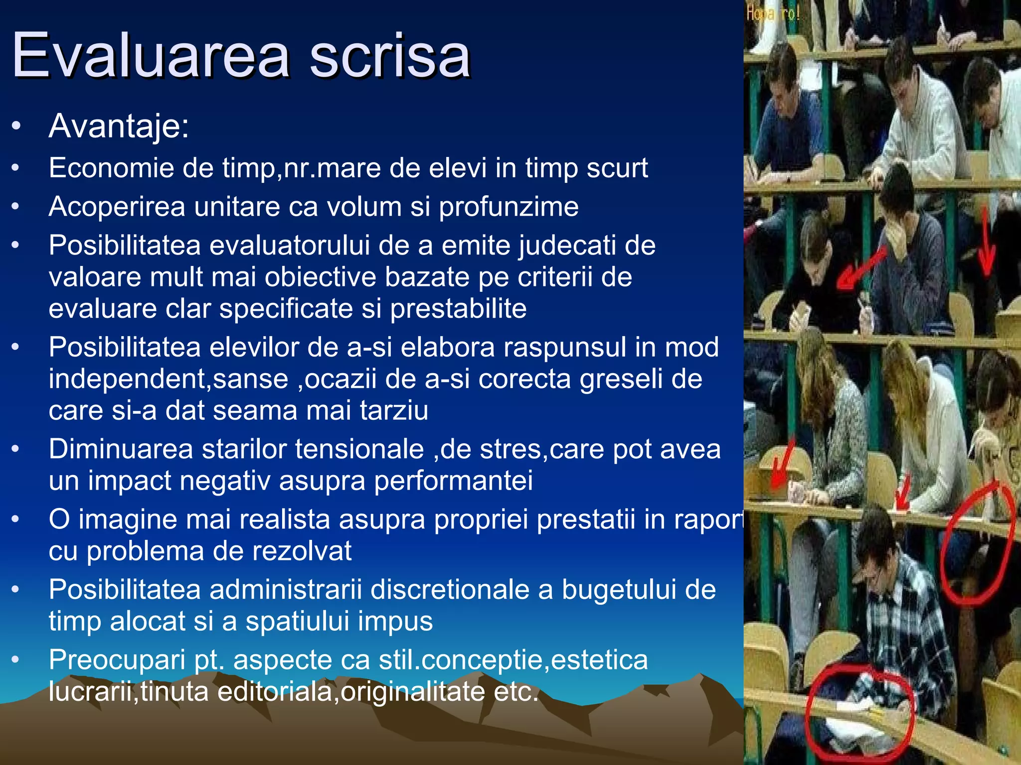 Metode si instrumente de evaluare | PPT